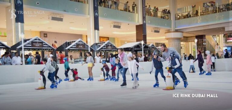 Ice Rink In Dubai Mall: Everything You Need To Know - Travel Saga Tourism